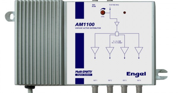 Engel AM1100 zesilovač 4x výstup 122dB